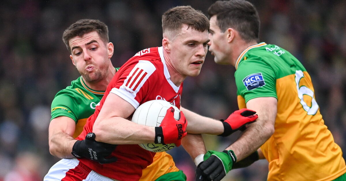 Long road home for Cork after 11-point defeat to Donegal