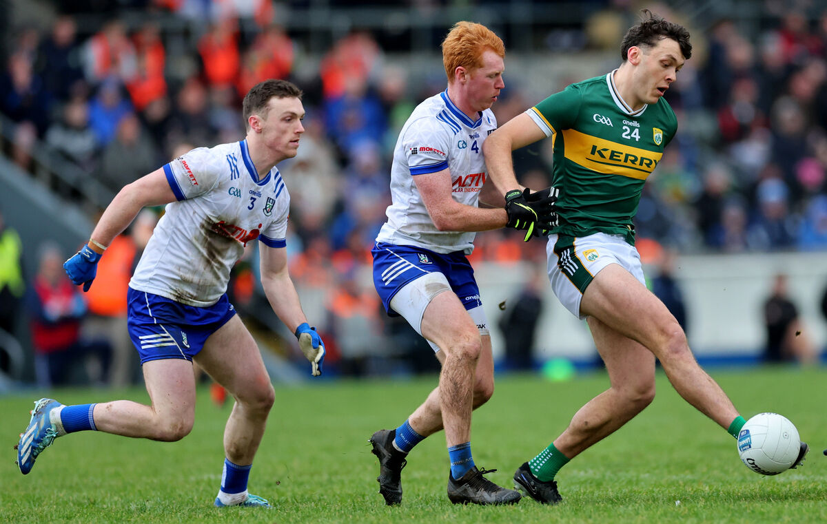 Cliffords return and Sean O'Shea shines as Kerry ease past Monaghan