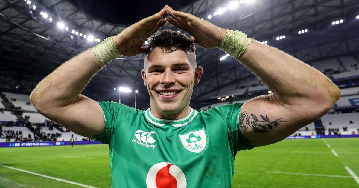 Andy Farrell praises assured Calvin Nash for overcoming pre-match nerves