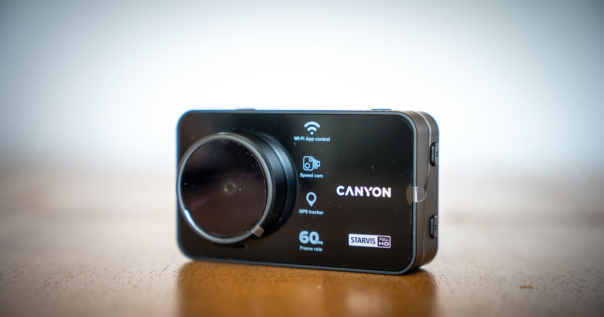 Canyon DVR10GPS dash cam: Practicality meets performance