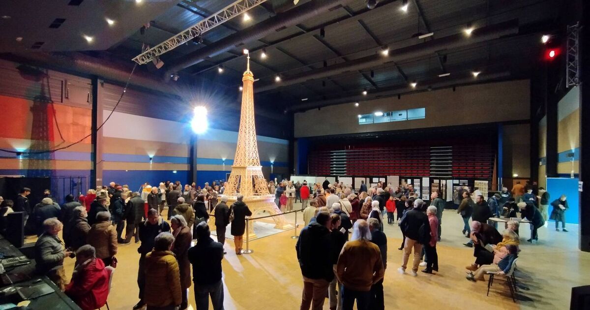 Eiffel Tower model crowned world’s tallest matchstick building after ...