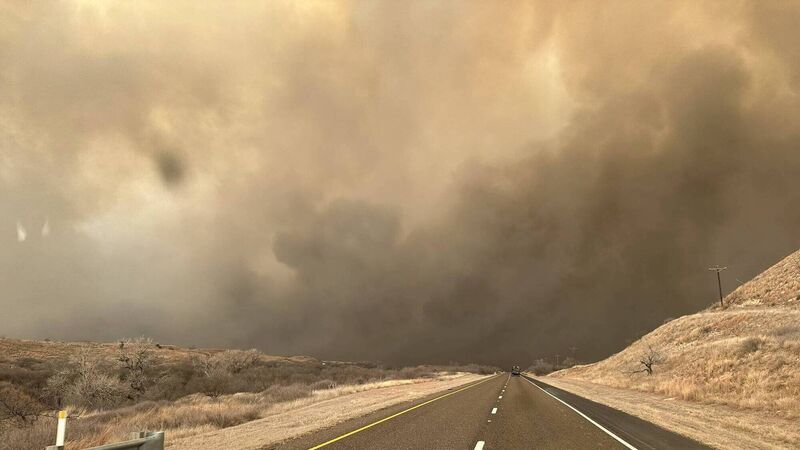 Watch: Disaster declared across Northern Texas as wildfires rage