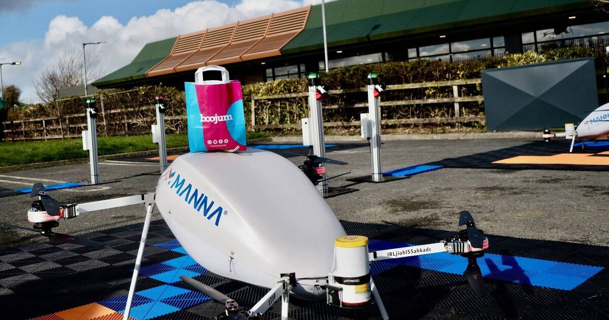 Manna completes 40,000 drone deliveries to Dublin addresses in first week