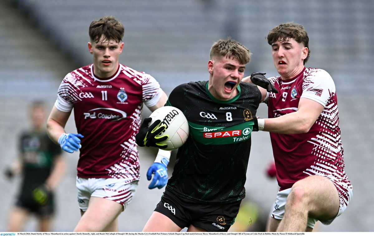 Dynamite Donnelly inspires holders Omagh CBS to emphatic Hogan Cup ...