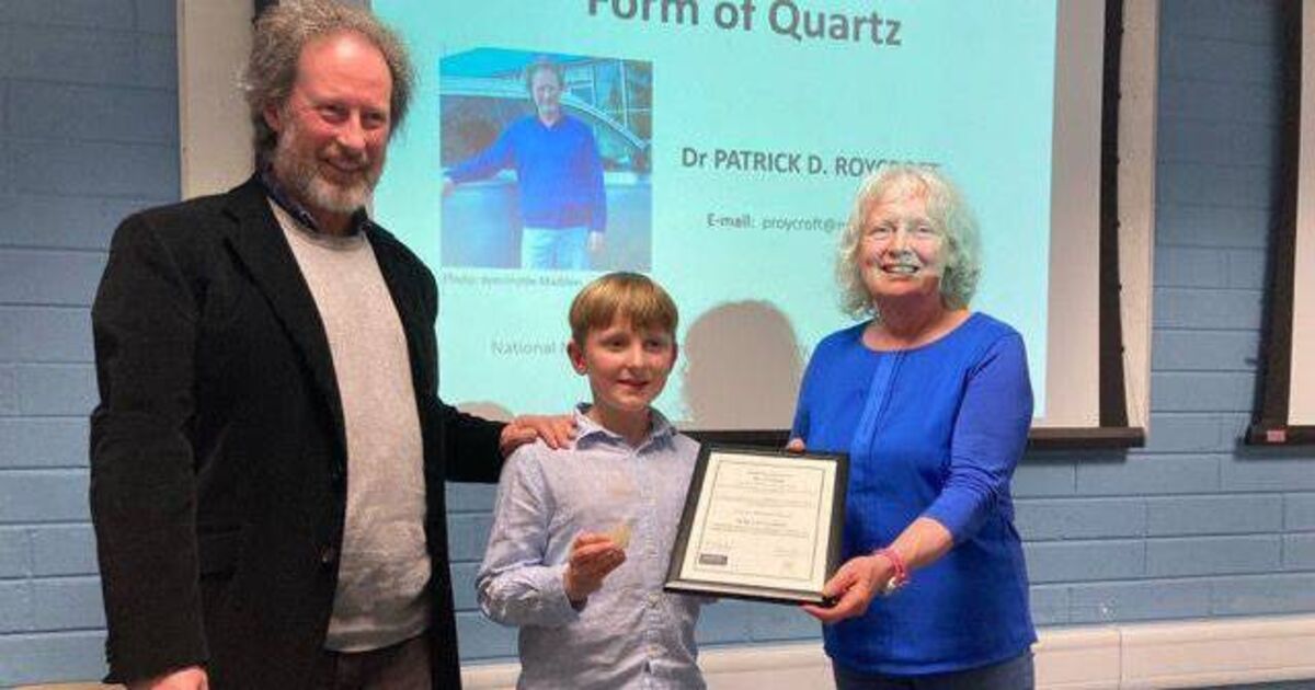'Rock star': Cork boy, 7, is first person in 150 years to find rare ...