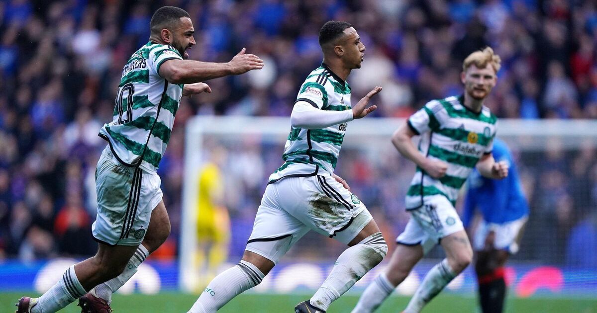 Adam Idah scores as Celtic and Rangers draw 3-3 thriller at Ibrox