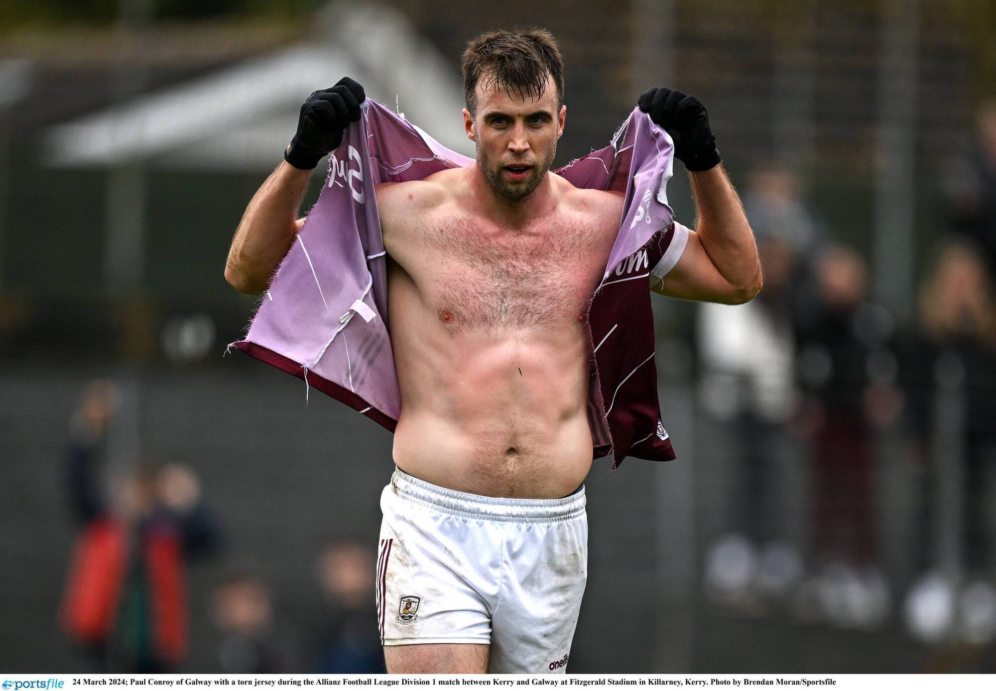 Tearing it up: GAA players showing off their ripped side