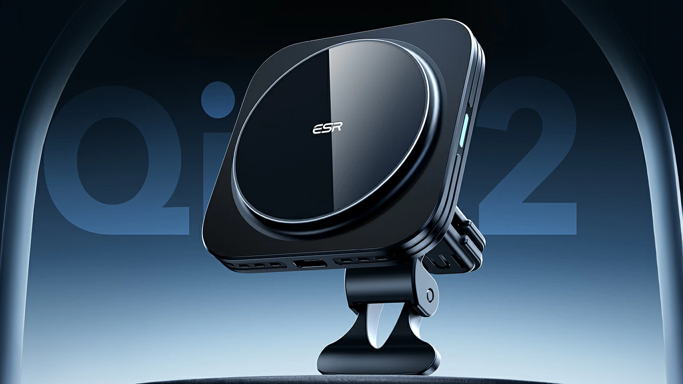 ESR Qi2 Car Charger: A safe way to store and charge your iPhone in your car