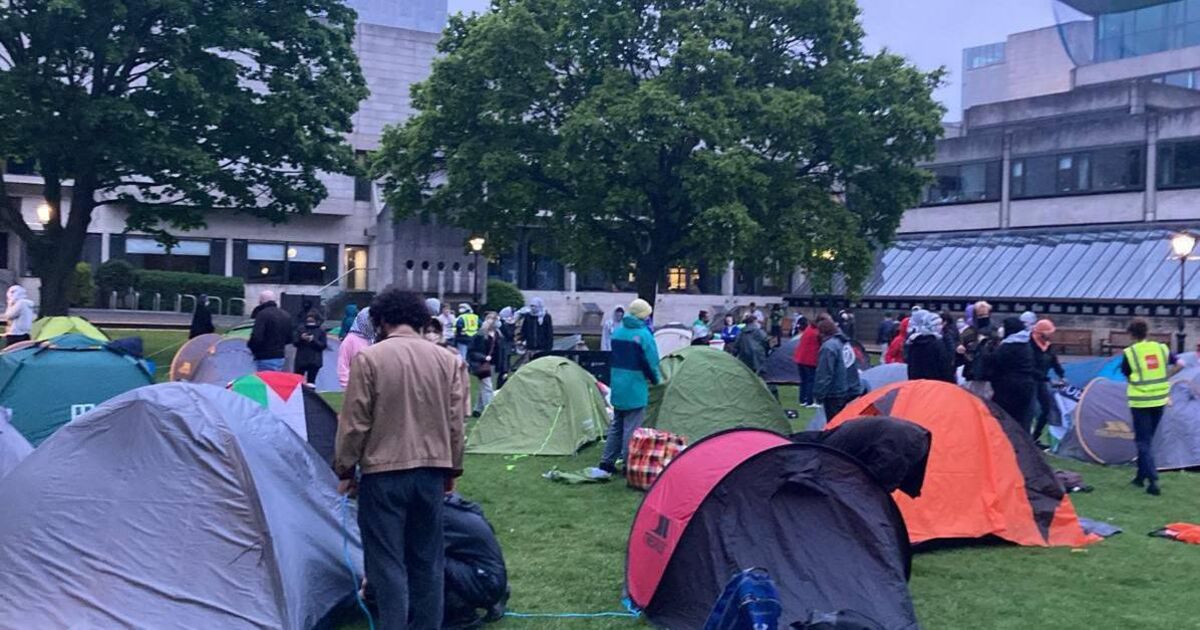 Students vow to occupy Trinity College Dublin campus 'indefinitely' in ...
