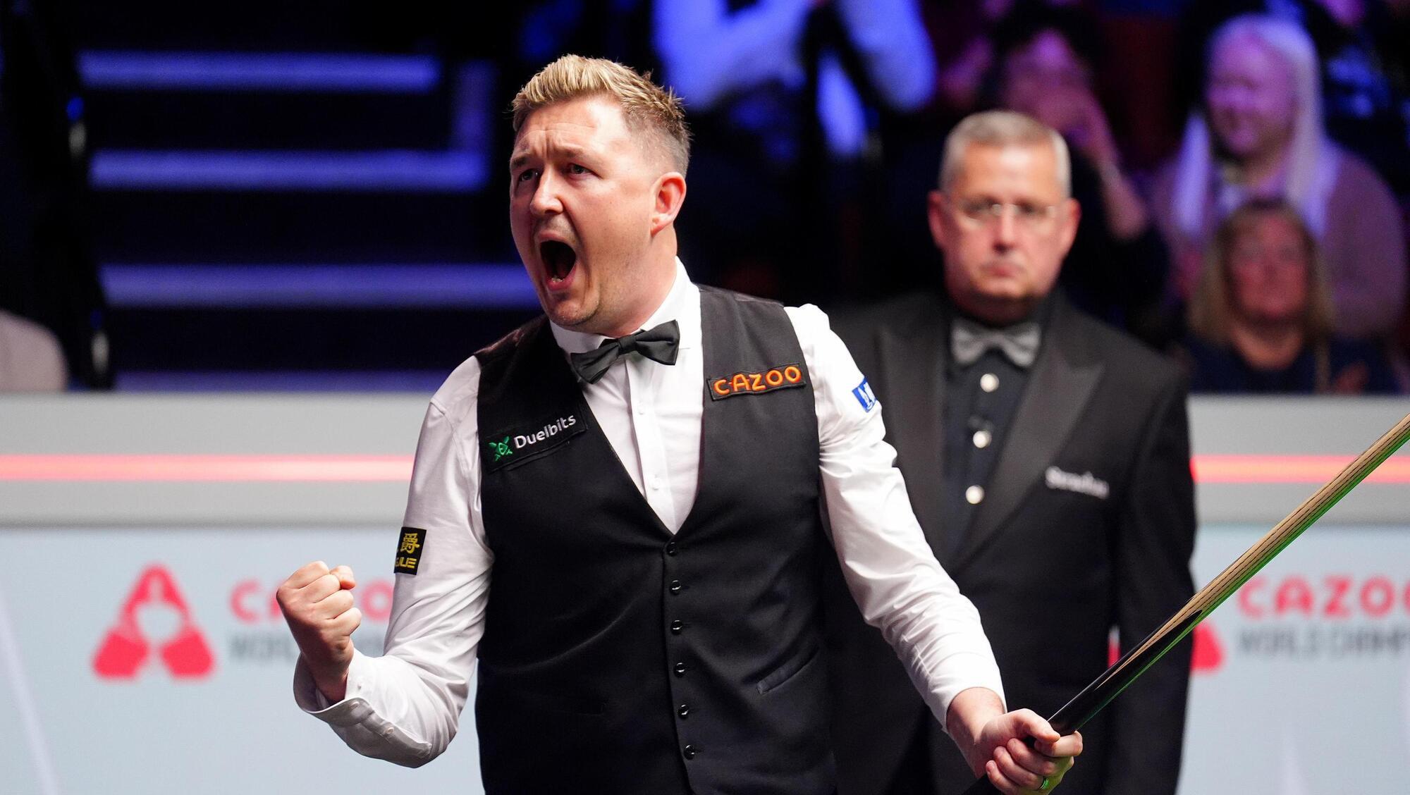Kyren Wilson survives Jak Jones fightback to win world snooker title