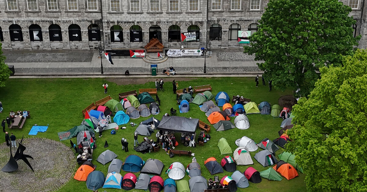 Trinity announces steps after talks with pro-Palestinian encampment ...