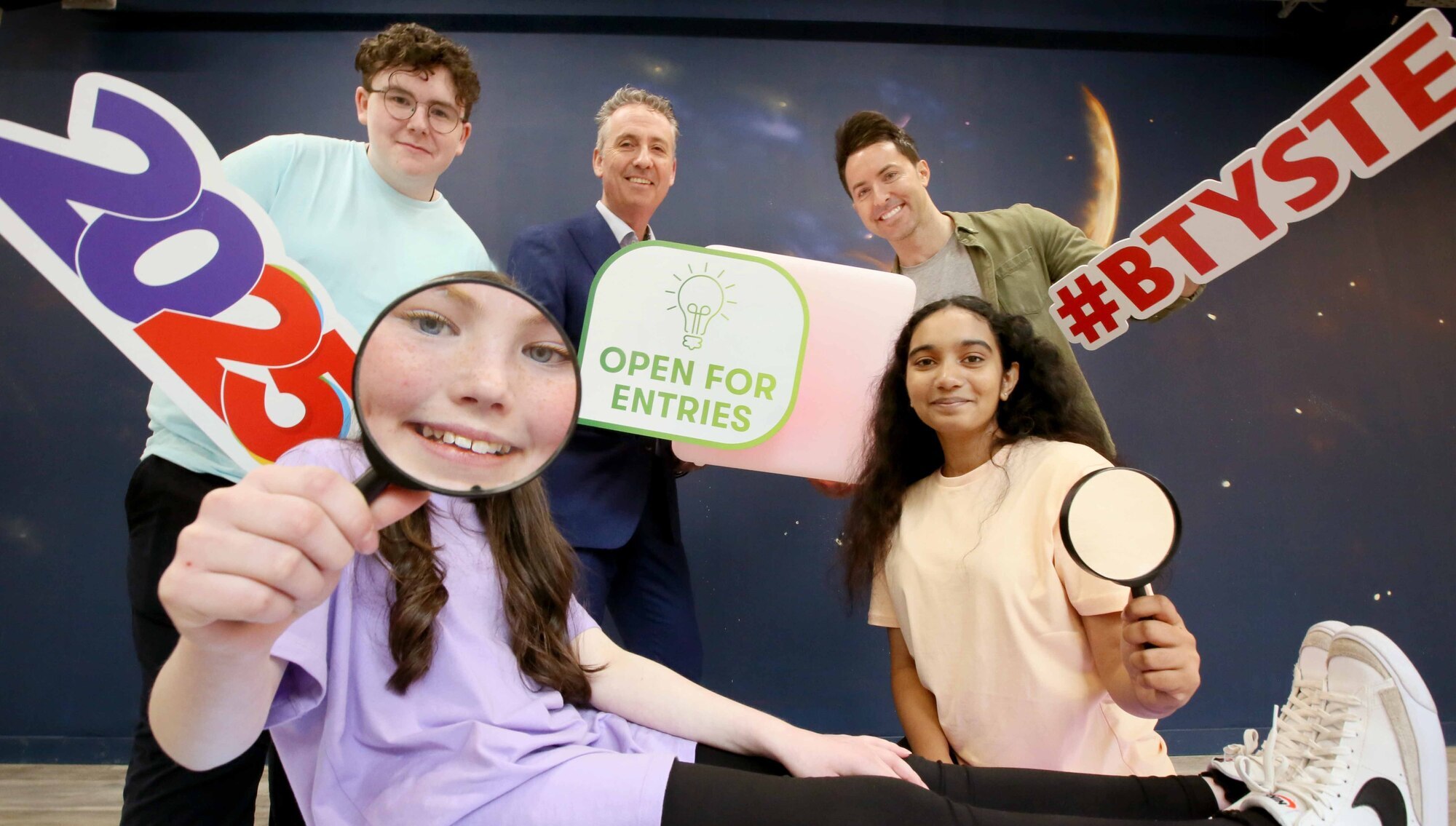 Entries for BT Young Scientist exhibition open three months early