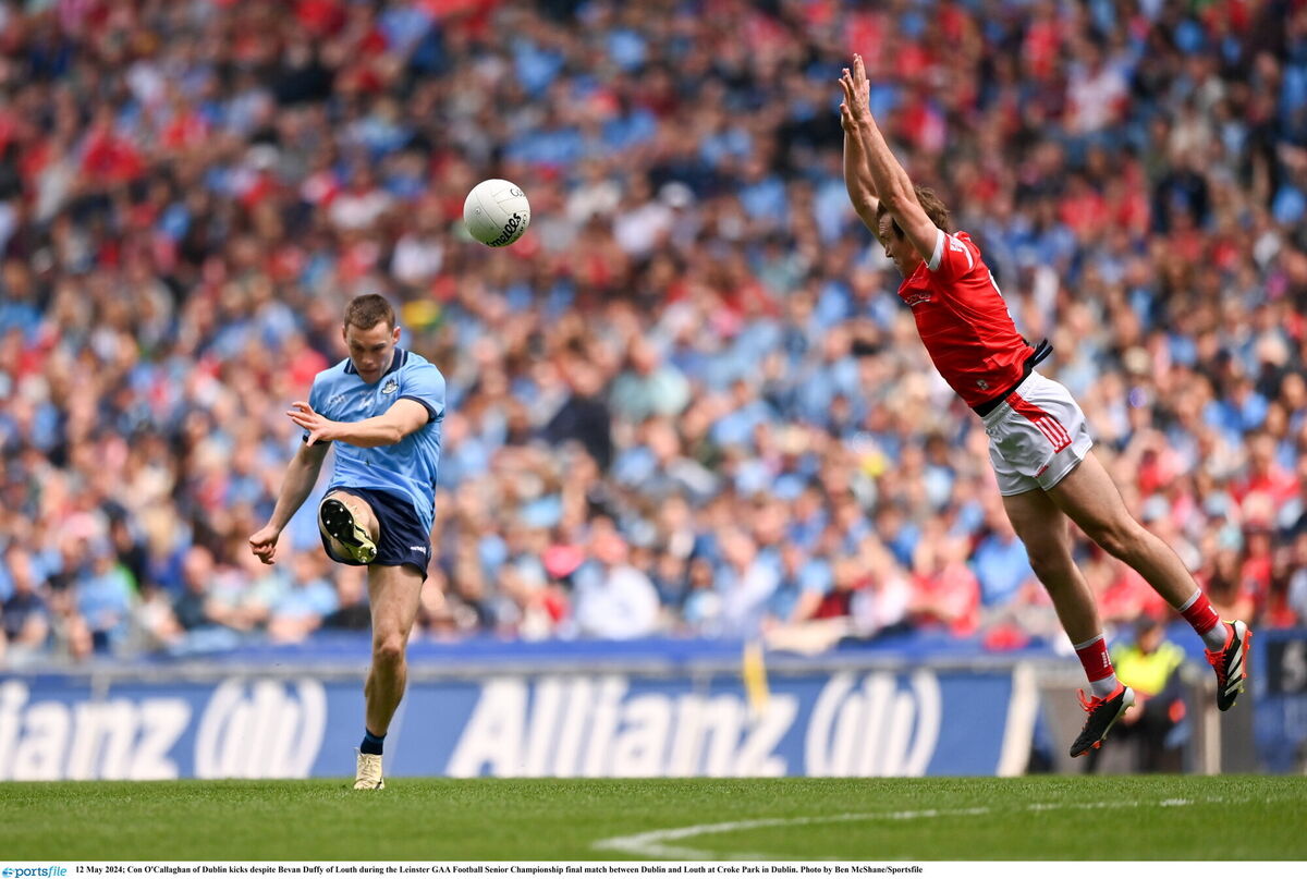 Louth push hard but Dublin still win 14th consecutive Leinster title