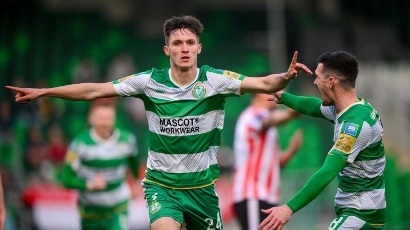 Kenny nets winner as Shamrock Rovers get back on track against Derry