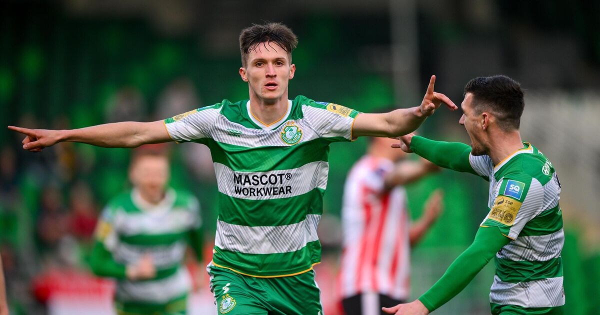 Kenny nets winner as Shamrock Rovers get back on track against Derry