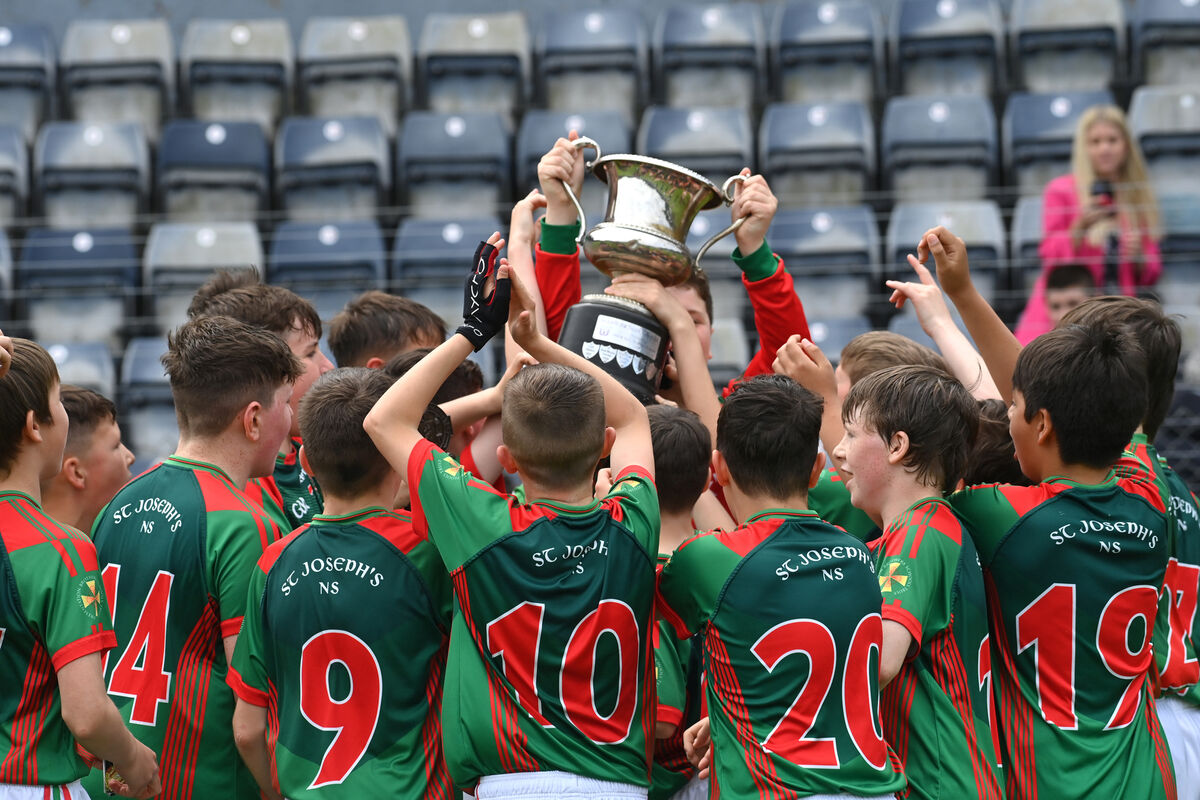 In Pictures: Day 1 of the Sciath na Scol finals at Páirc Uí Rinn