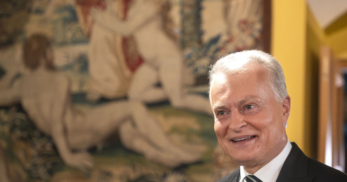 Lithuanian President Gitanas Nauseda re-elected in landslide victory
