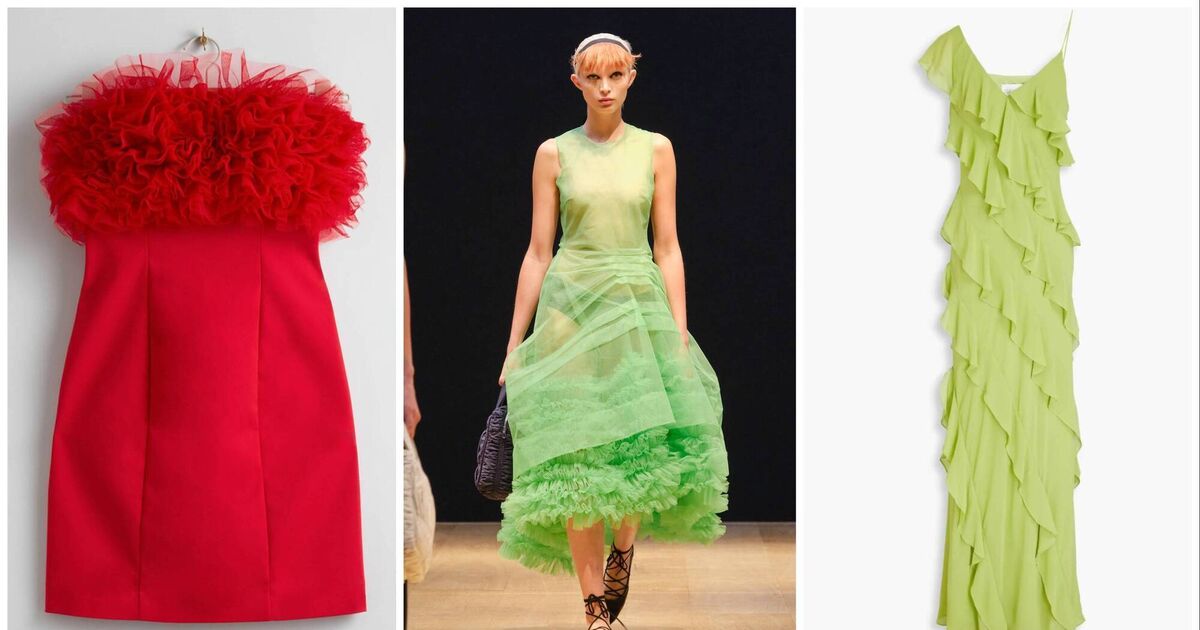Making waves: Ten ways to wear ruffles