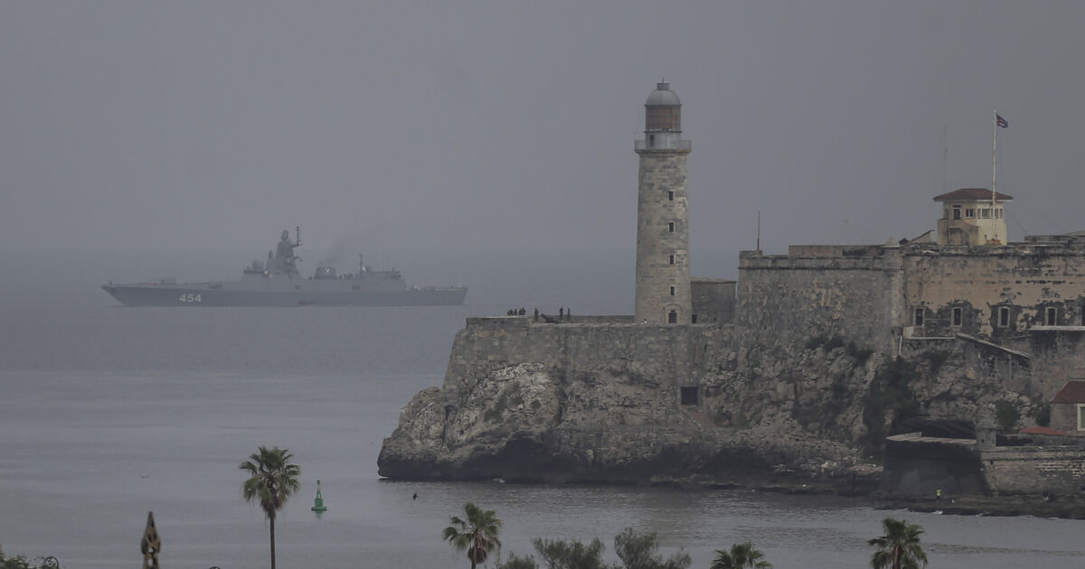 Russian warships reach Cuban waters ahead of military exercises in ...