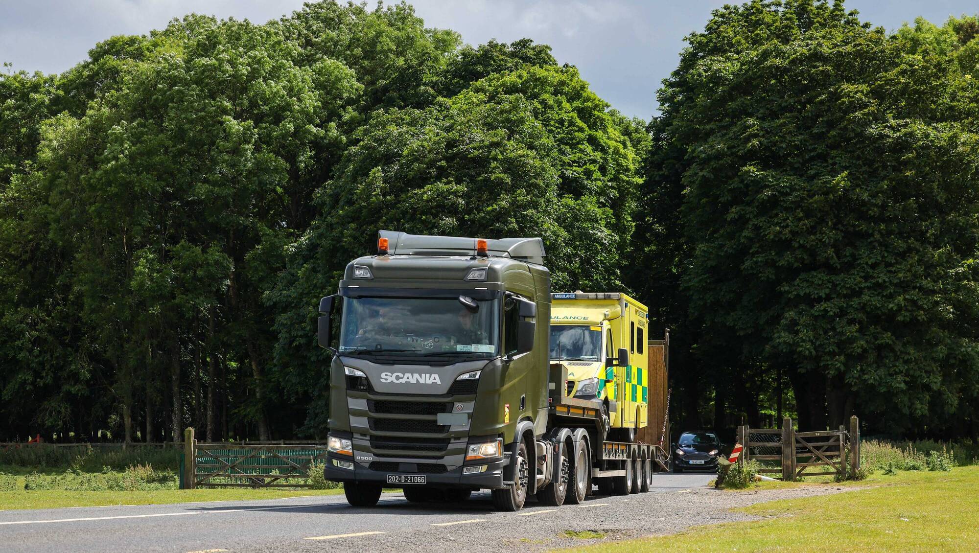 Irish ambulances and recovery vehicles reach Poland ahead of donation ...