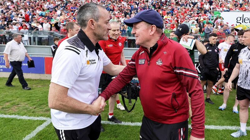 Brian Dooher happy with Tyrone performance, happier still for home reward