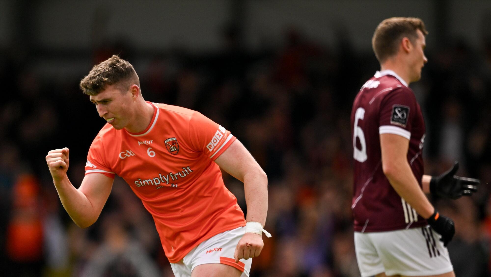Armagh top group after Campbell grabs late draw against Galway