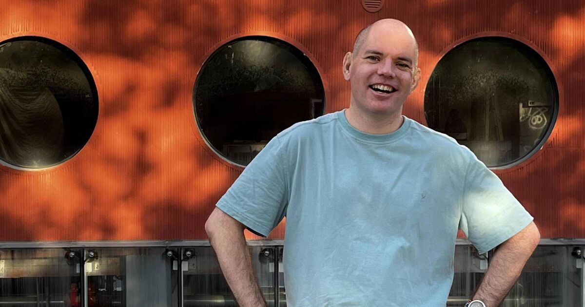 Richard Doran, loving life in the Beijing media spotlight