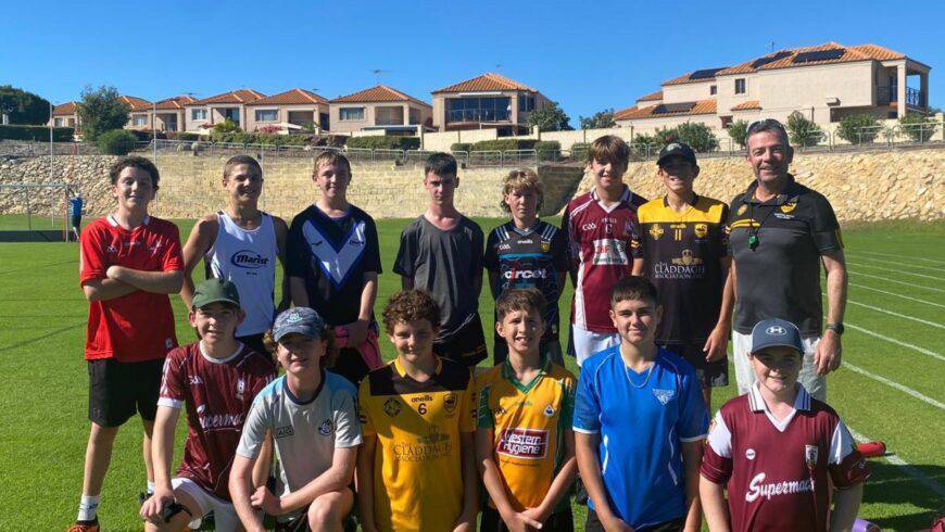 Australasian team will travel 15,000km to take part in Féile Peile na nÓg
