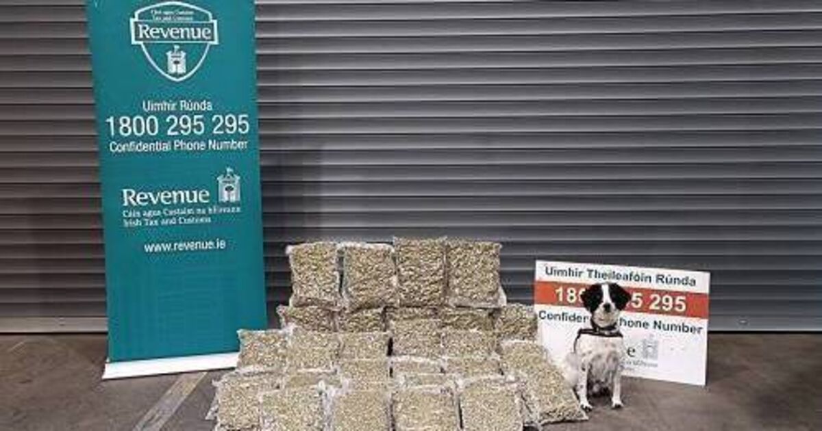 Contraband worth over €826,000 seized at Dublin Port