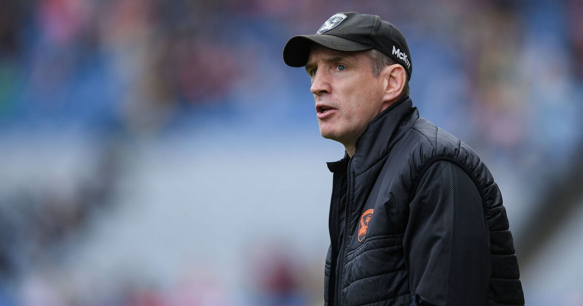 Kieran McGeeney: ‘This morning was a bit rough, to be honest’