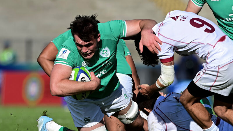 Finn Treacy injury time try breaks Georgia hearts to secure win for Ireland