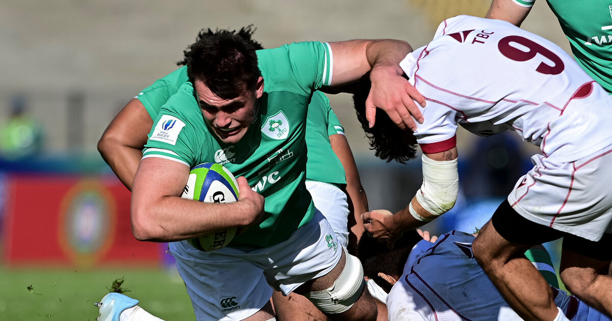Finn Treacy injury time try breaks Georgia hearts to secure win for Ireland