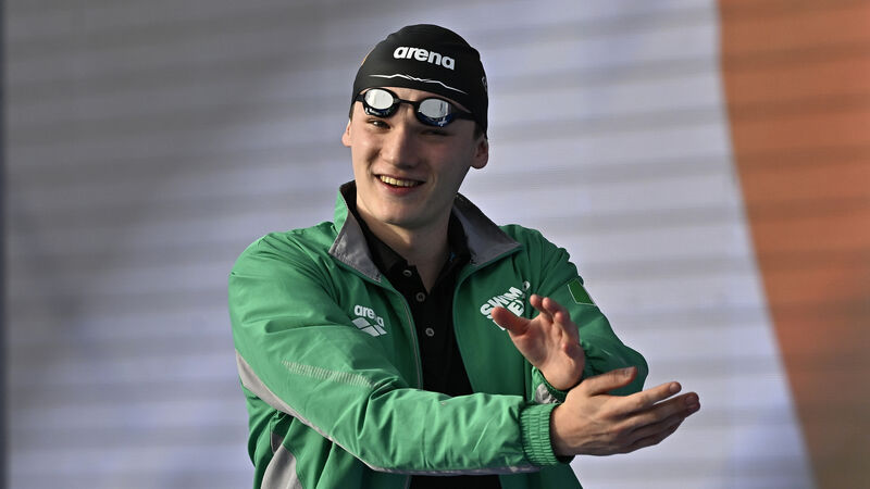 John Shortt wins gold in the 200m Backstroke at the European Junior ...