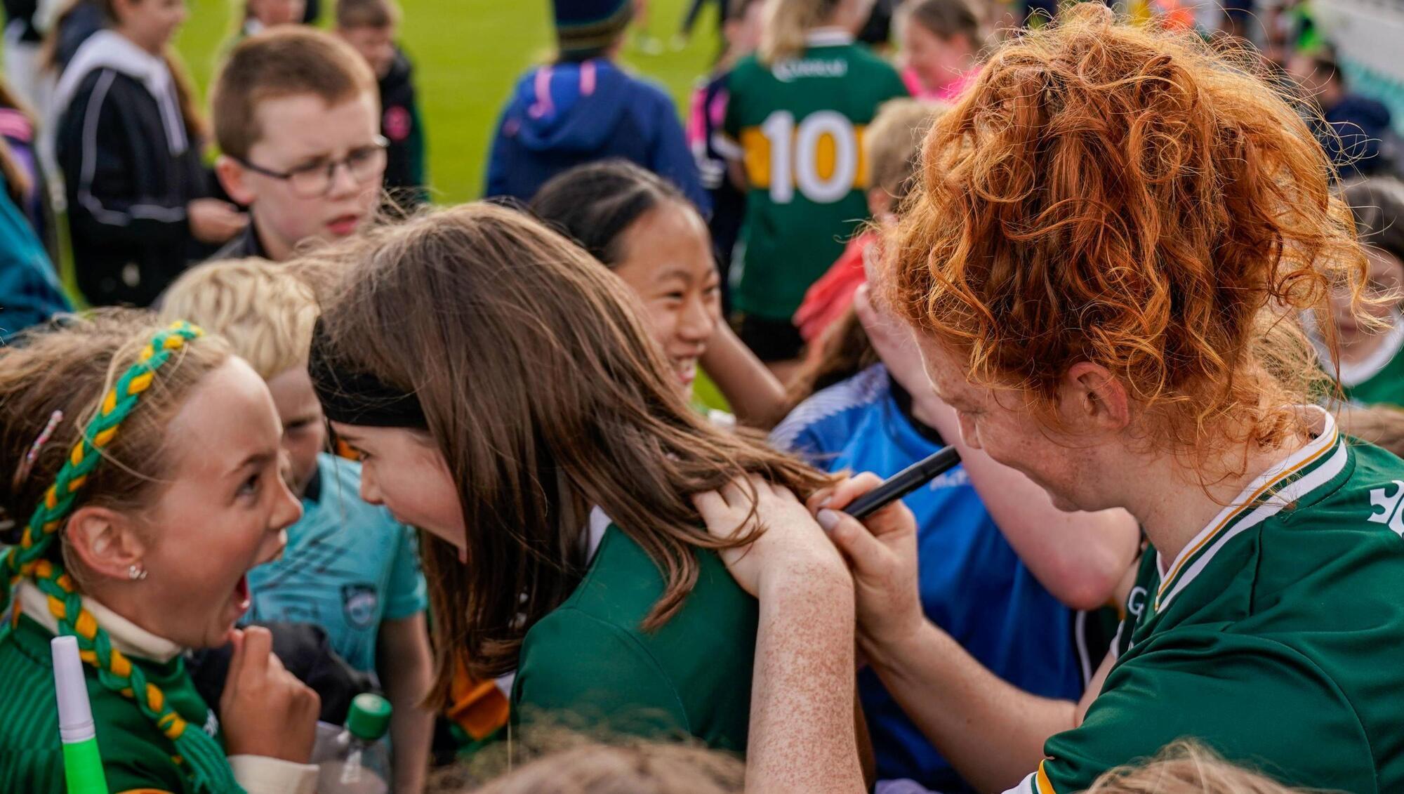 Guess who's signing my jersey? Kerry girls savour post-match moment ...