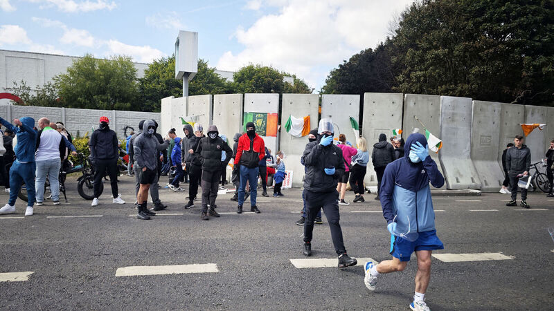 Gardaí clear protesters from Coolock site following second night of ...