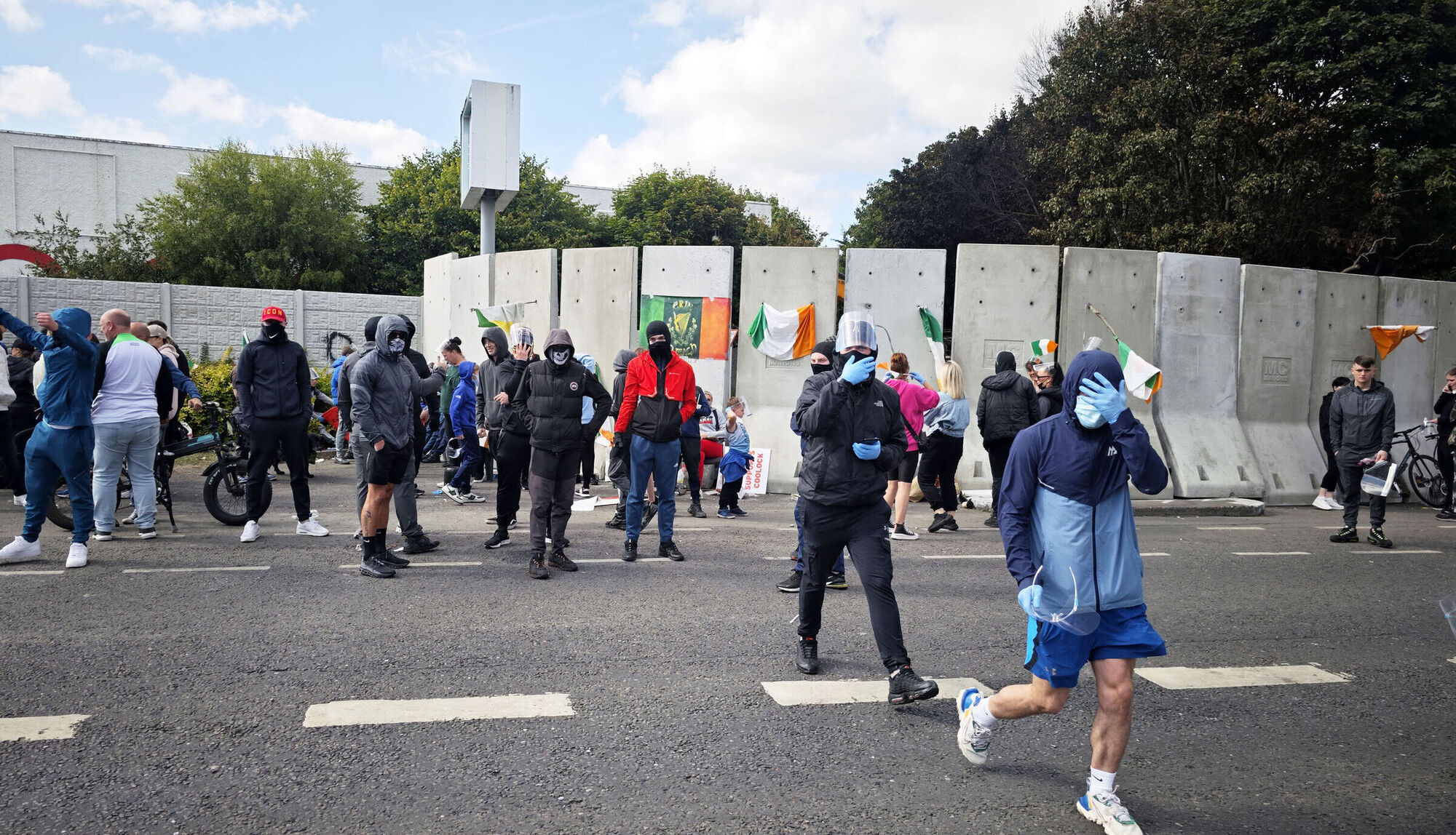 Gardaí clear protesters from Coolock site following second night of ...