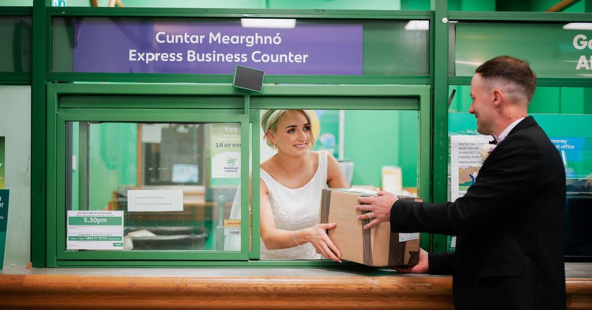 Wedding of the Week: Sealed with a kiss at Killarney post office