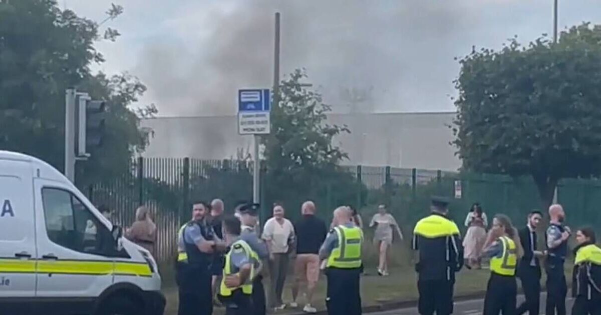 Fire breaks out in Coolock factory after hundreds protest over asylum ...