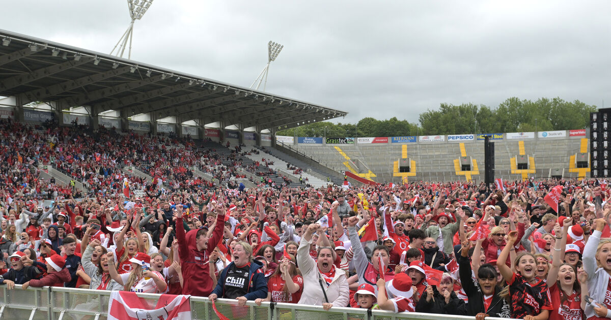 Watch: Thousands of Cork fans soak up the atmosphere at the Fanzone in ...