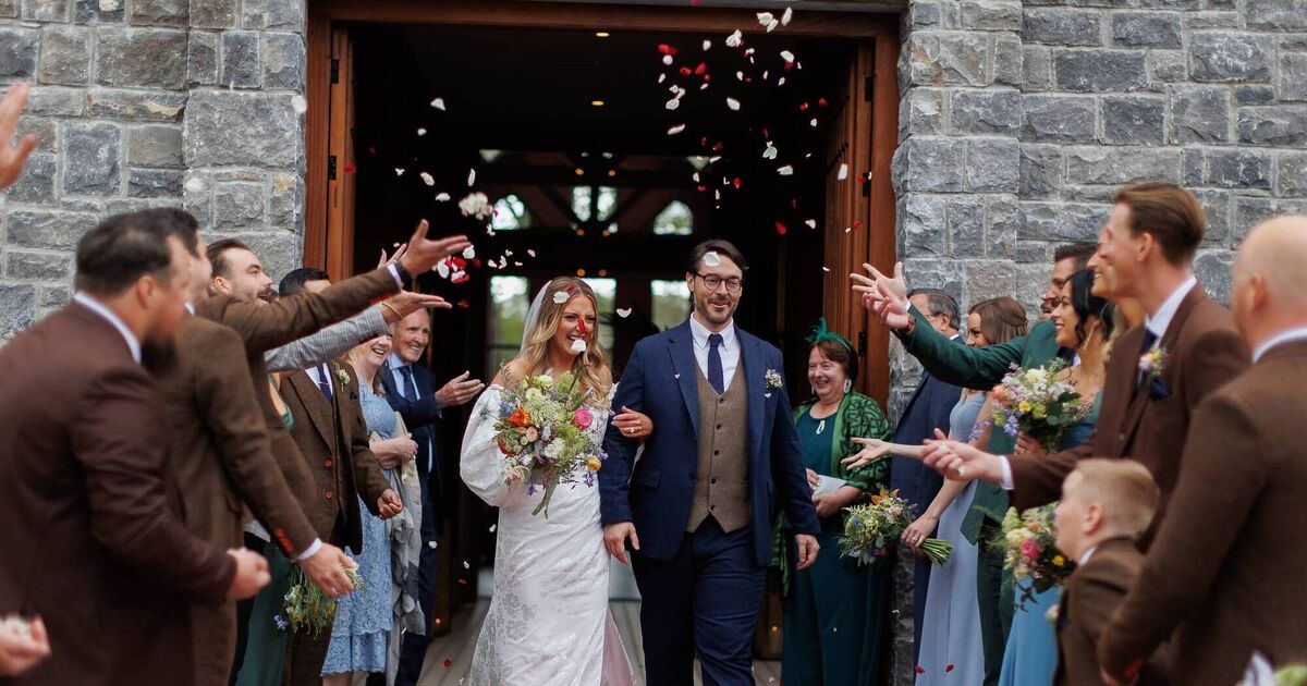Wedding of the Week: A Gilmore Girls proposal and Kerry fairytale for ...