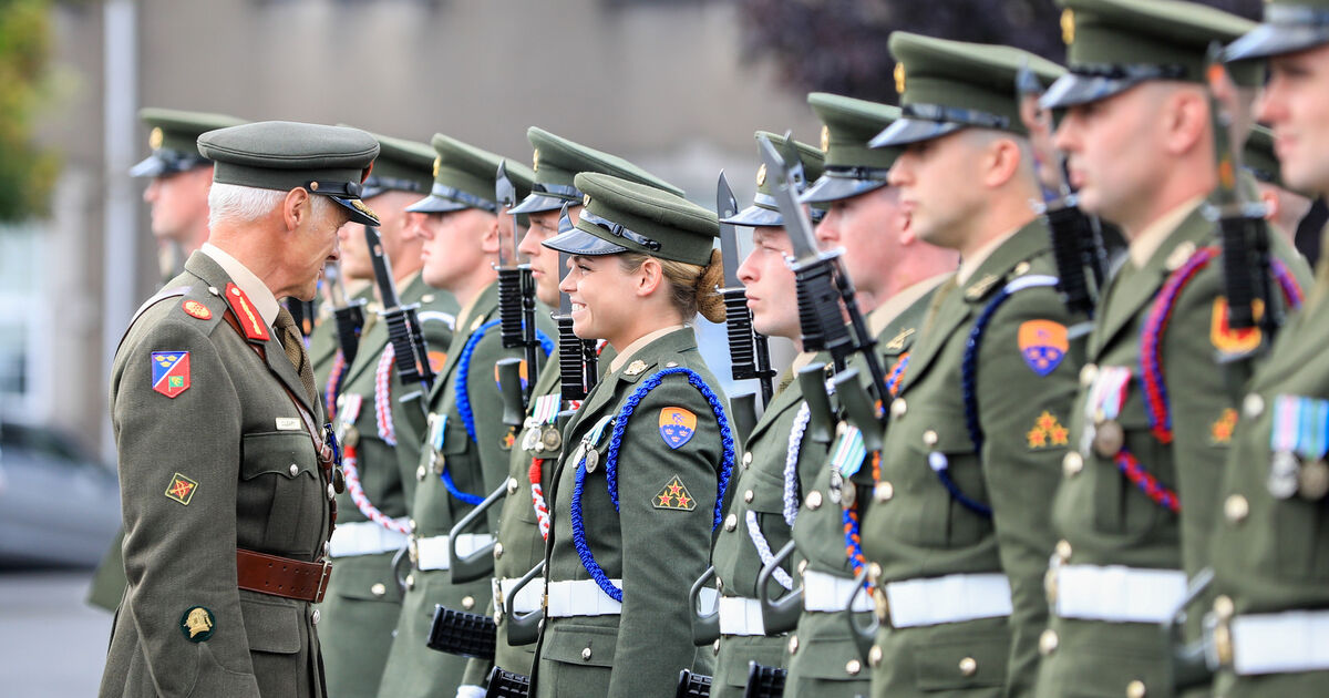 Collins Barracks passing-out parade includes grandnephew of Irish ...