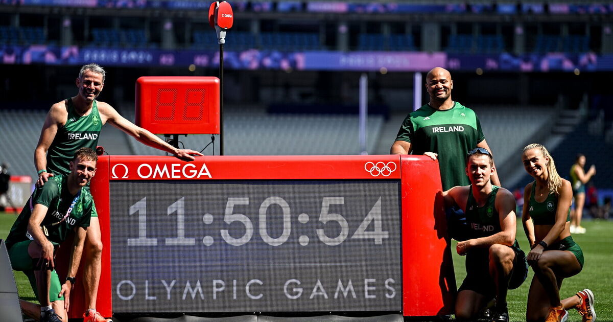 Ireland's mixed relay team have tough 4x400m semi-final