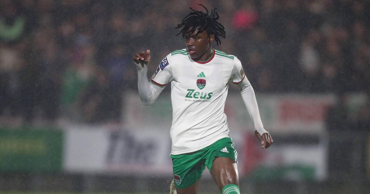 Jaden Umeh to leave Cork City as he signs with Benfica