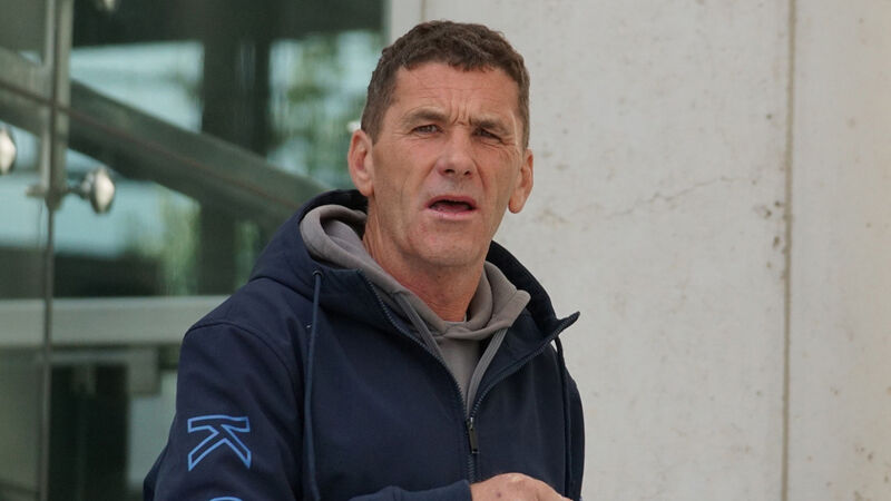 Grandfather accused of brandishing plank of wood during protest at ...