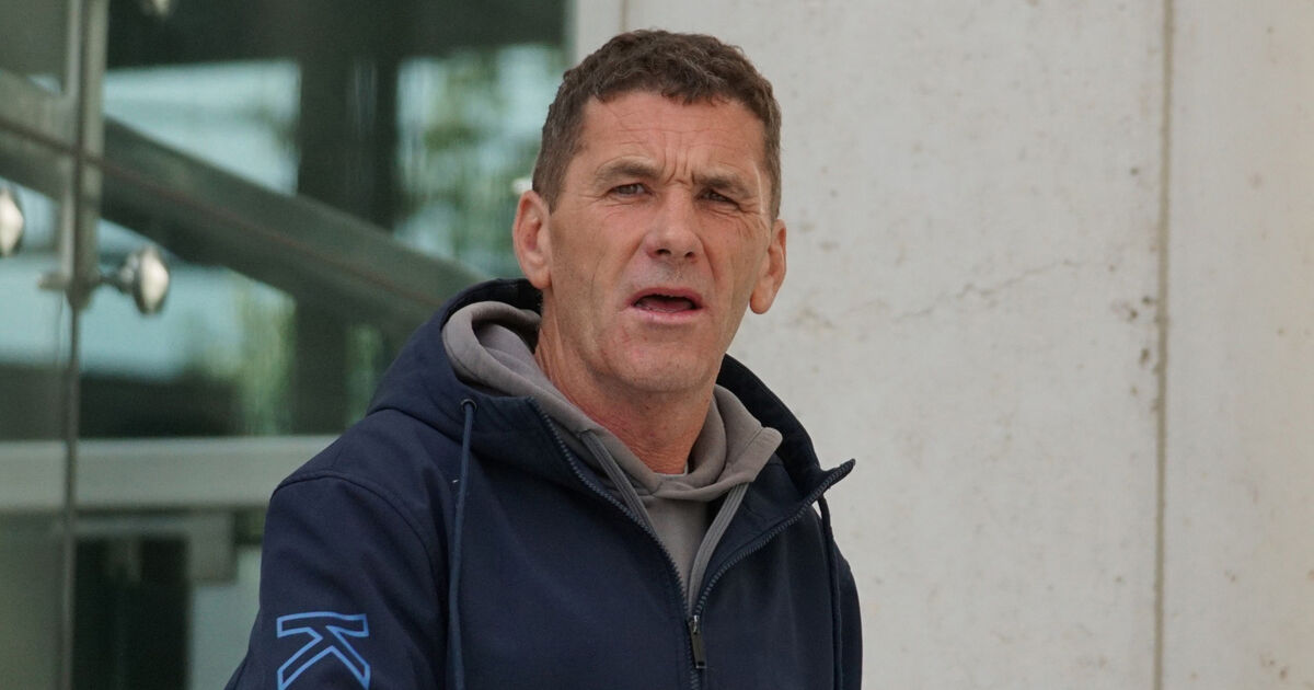 Grandfather accused of brandishing plank of wood during protest at ...