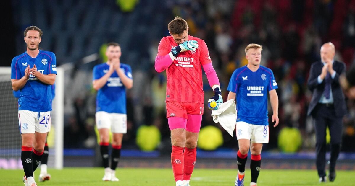Jefte sent of as Rangers see Champions League hopes end