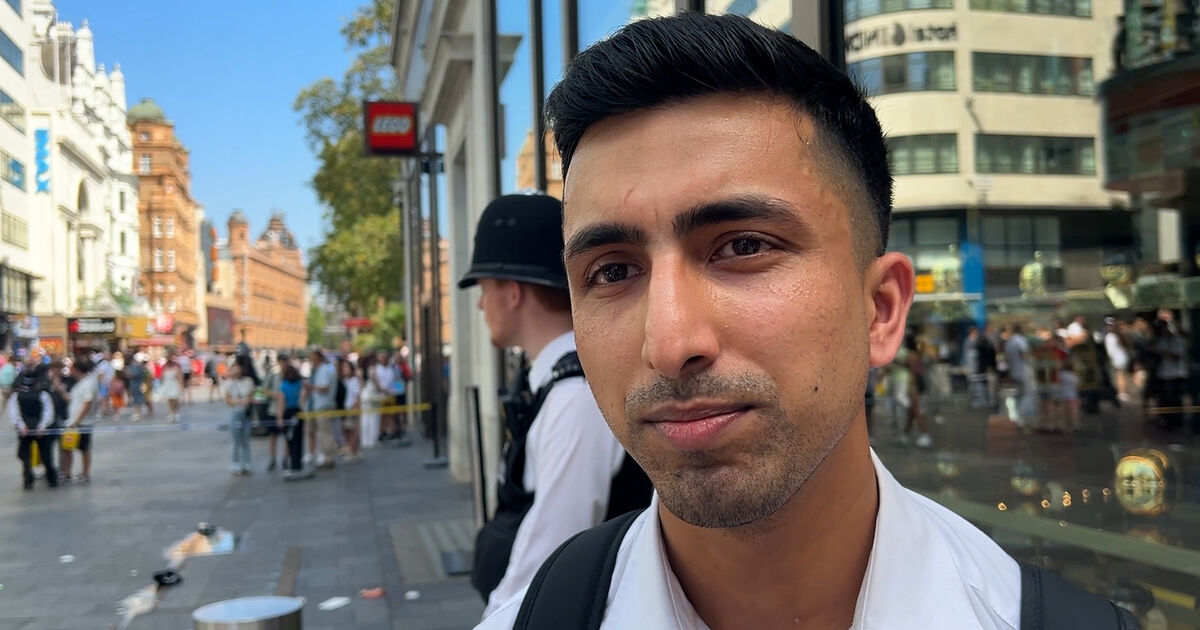 Security guard recognised for bravery after Leicester Square attack