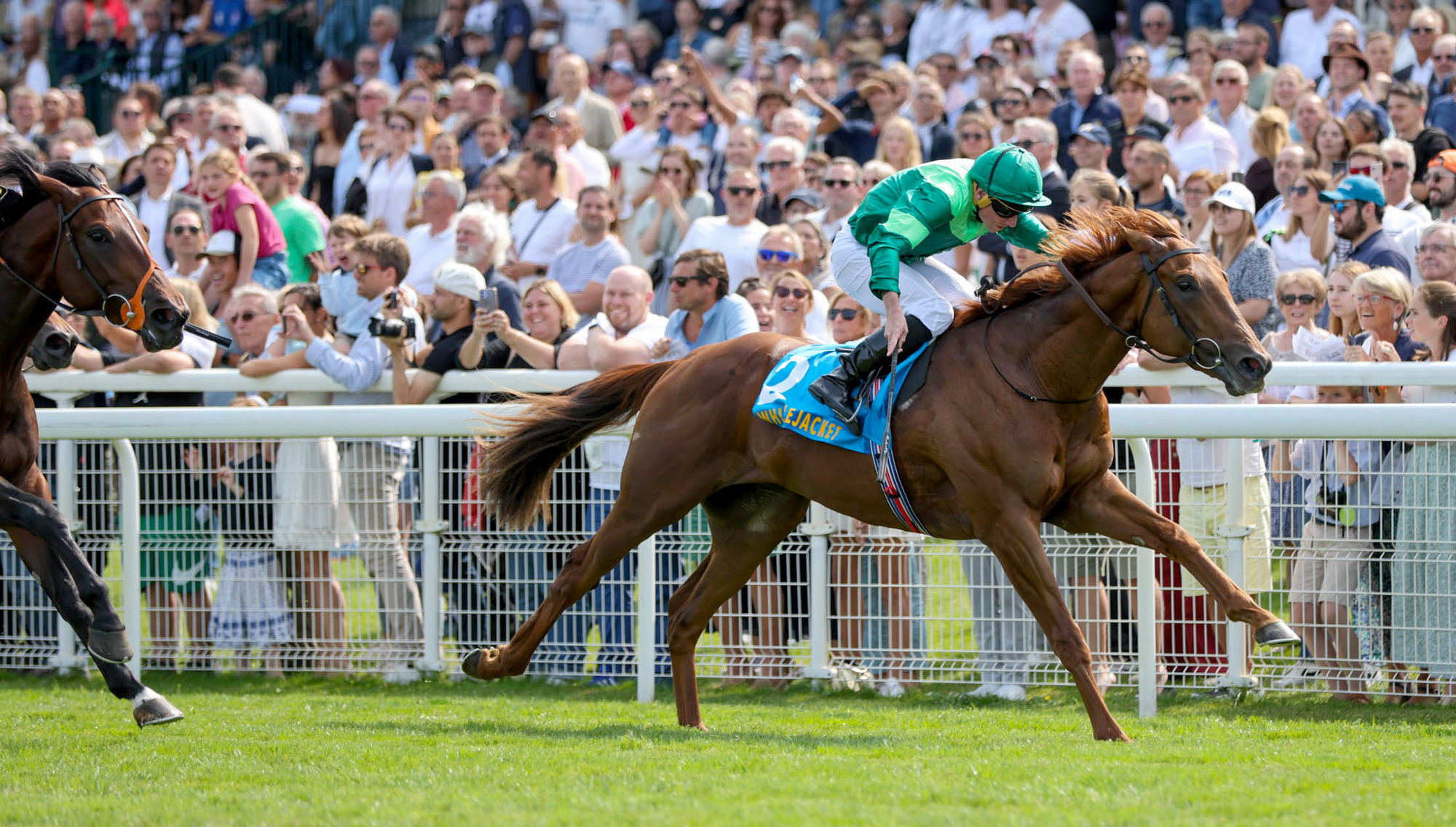 Whistlejacket repels Rashabar to take Morny glory