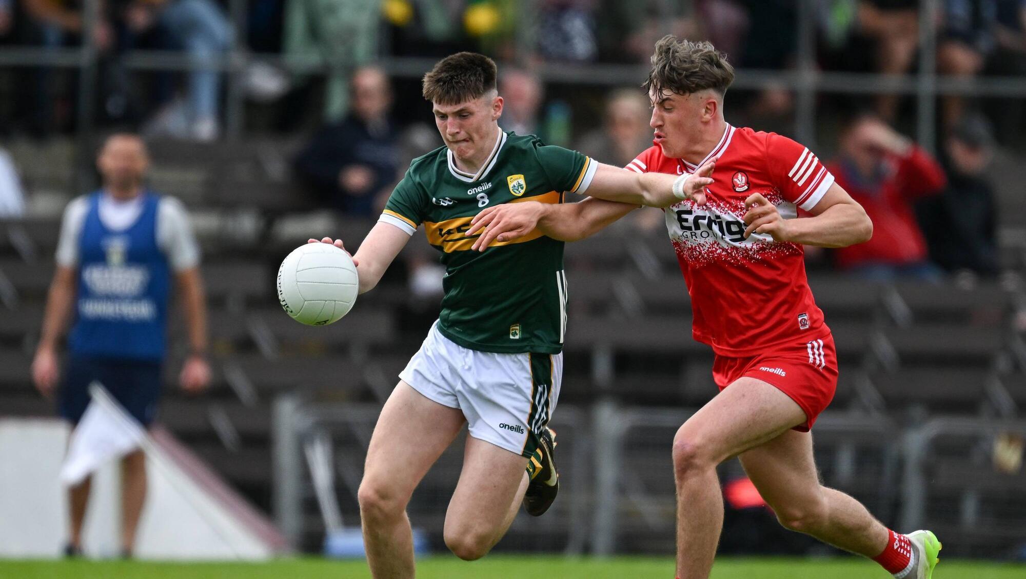 Three Kerry players recognised as Derry dominate Minor Football Team of ...