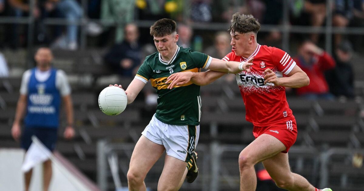 Three Kerry players recognised as Derry dominate Minor Football Team of ...